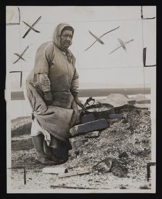 A photographic print of Fishing, Cockles, Mussels, Winkles, etc ...