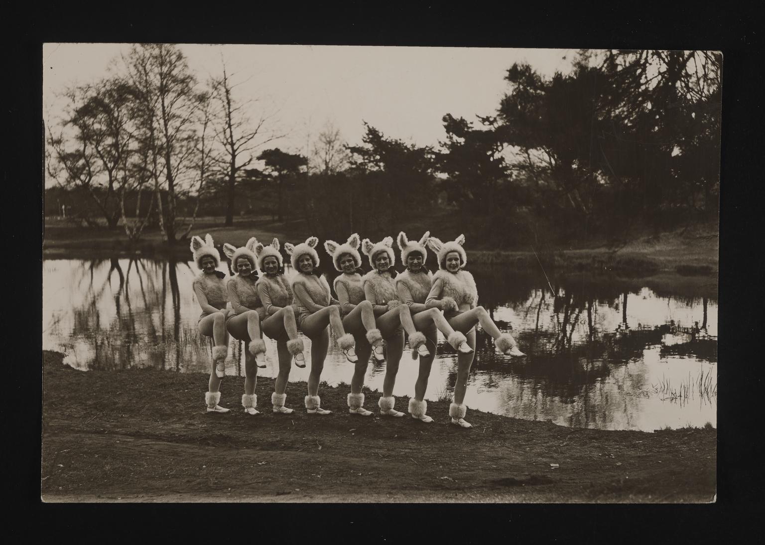 A photographic print of Dancing, Chorus Girls, 1932 - 1934 | Science ...