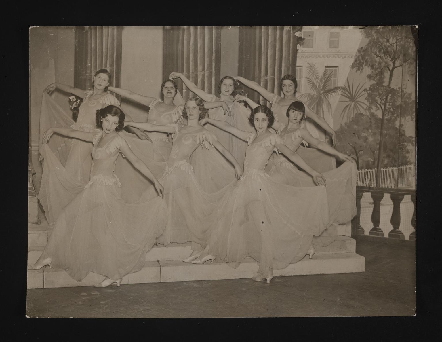 A photographic print of Dancing, Chorus Girls, 1932 - 1934 | Science ...