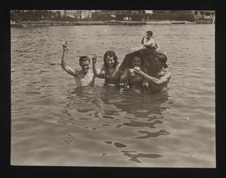 A photographic print of Bathing, General, Taking Refreshments | Science ...