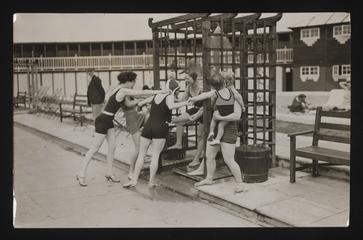 A photographic print of Bathing, General, Taking Refreshments | Science ...