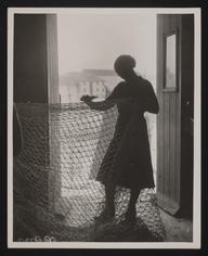 A photographic print of Fishing, Net Making & Repairing & Pellets ...
