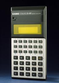 Casio 'College FX-80' pocket scientific calculator | Science Museum ...