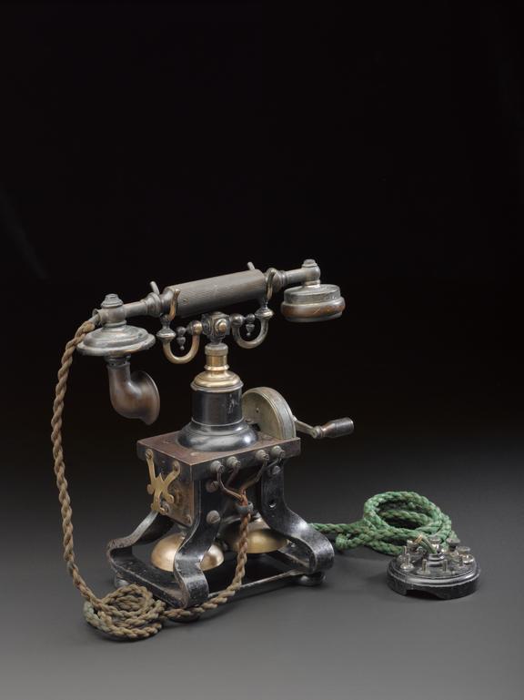 Magneto-ringing Ericsson telephone, 1892-1920 | Science Museum Group ...