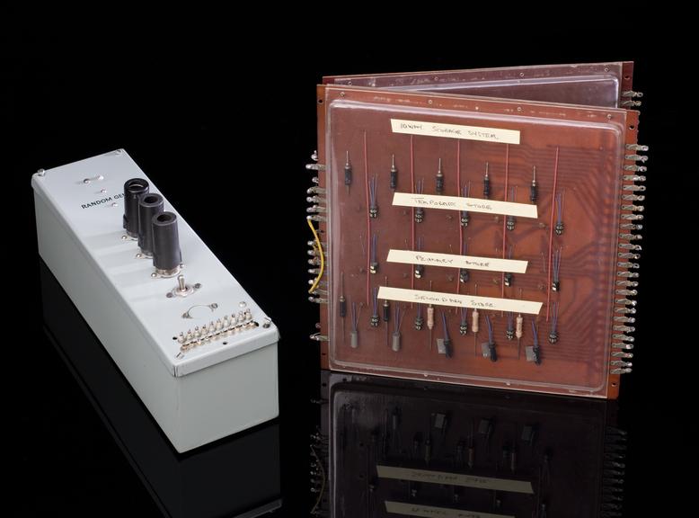Components of ERNIE I (Electronic Random Number Indicator Equipment ...