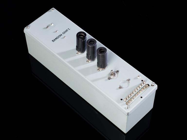 Components of ERNIE I (Electronic Random Number Indicator Equipment ...