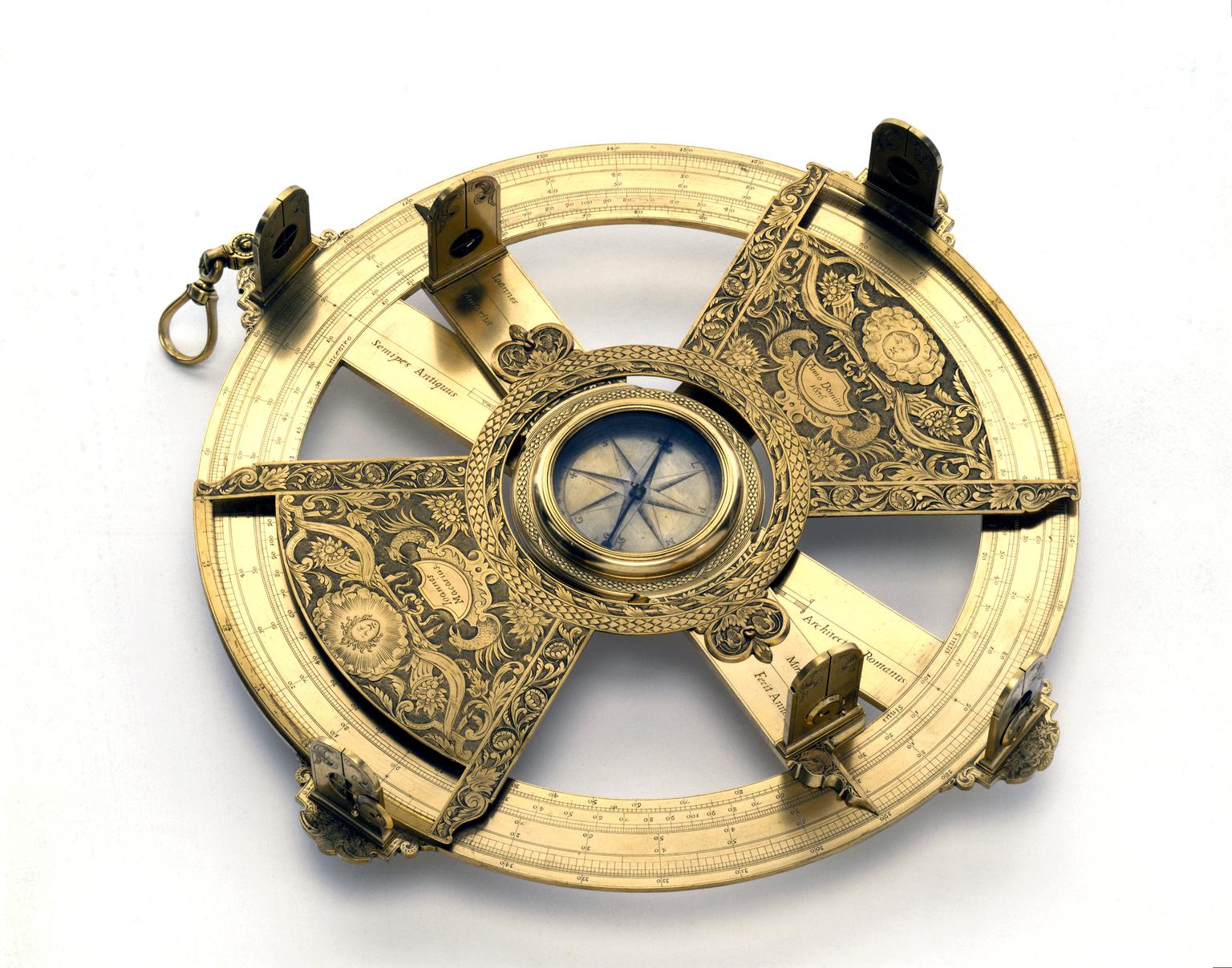 Simple theodolite, Italian, 1676 | Science Museum Group Collection