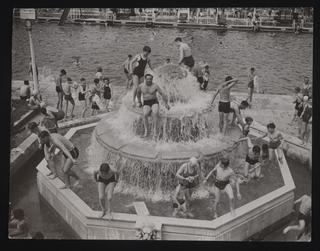 A photographic print of Bathing, General, Taking Refreshments | Science ...