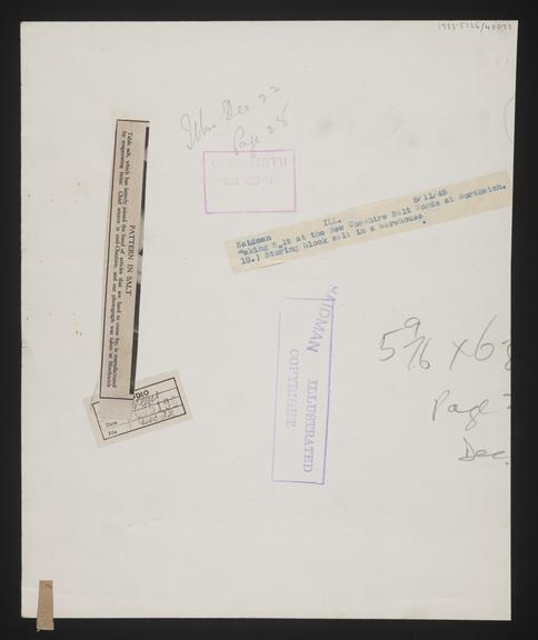 A photographic print of Food & Drink, Salt | Science Museum Group ...