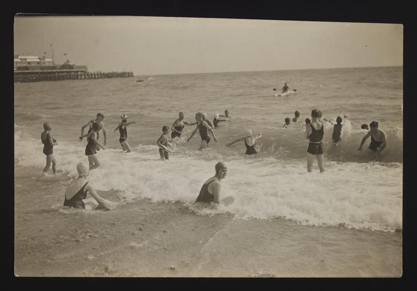 A photographic print of Holidays, Seaside Bathing | Science Museum ...