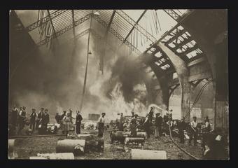 A photographic print of Fires, Factory | Science Museum Group Collection