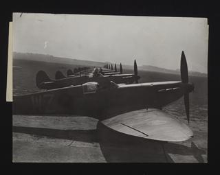 A photographic print of RAF, Fighter Command 4, Spitfire | Science ...