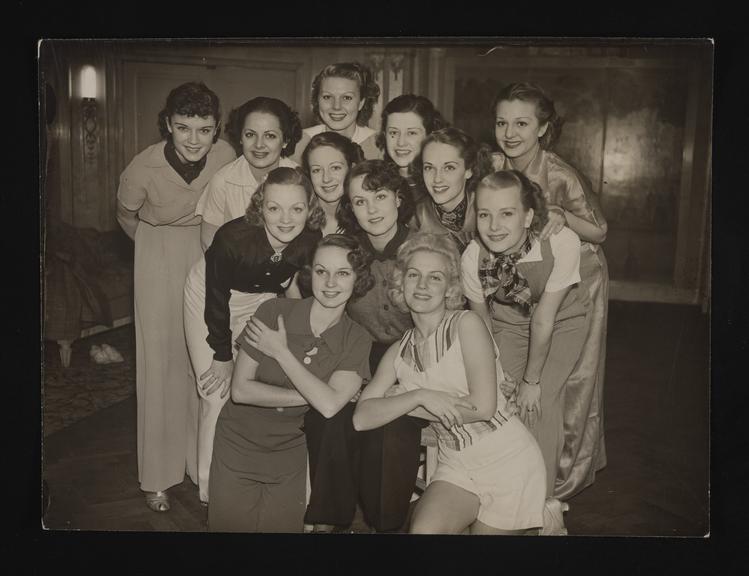 A photographic print of Dancing, Chorus Girls, 1935 -1938 | Science ...