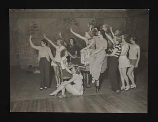 A photographic print of Dancing, Chorus Girls, 1932 - 1934 | Science ...