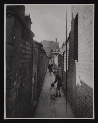 A photographic print of Home & Housing, Pre War Only, Housing - Slums ...