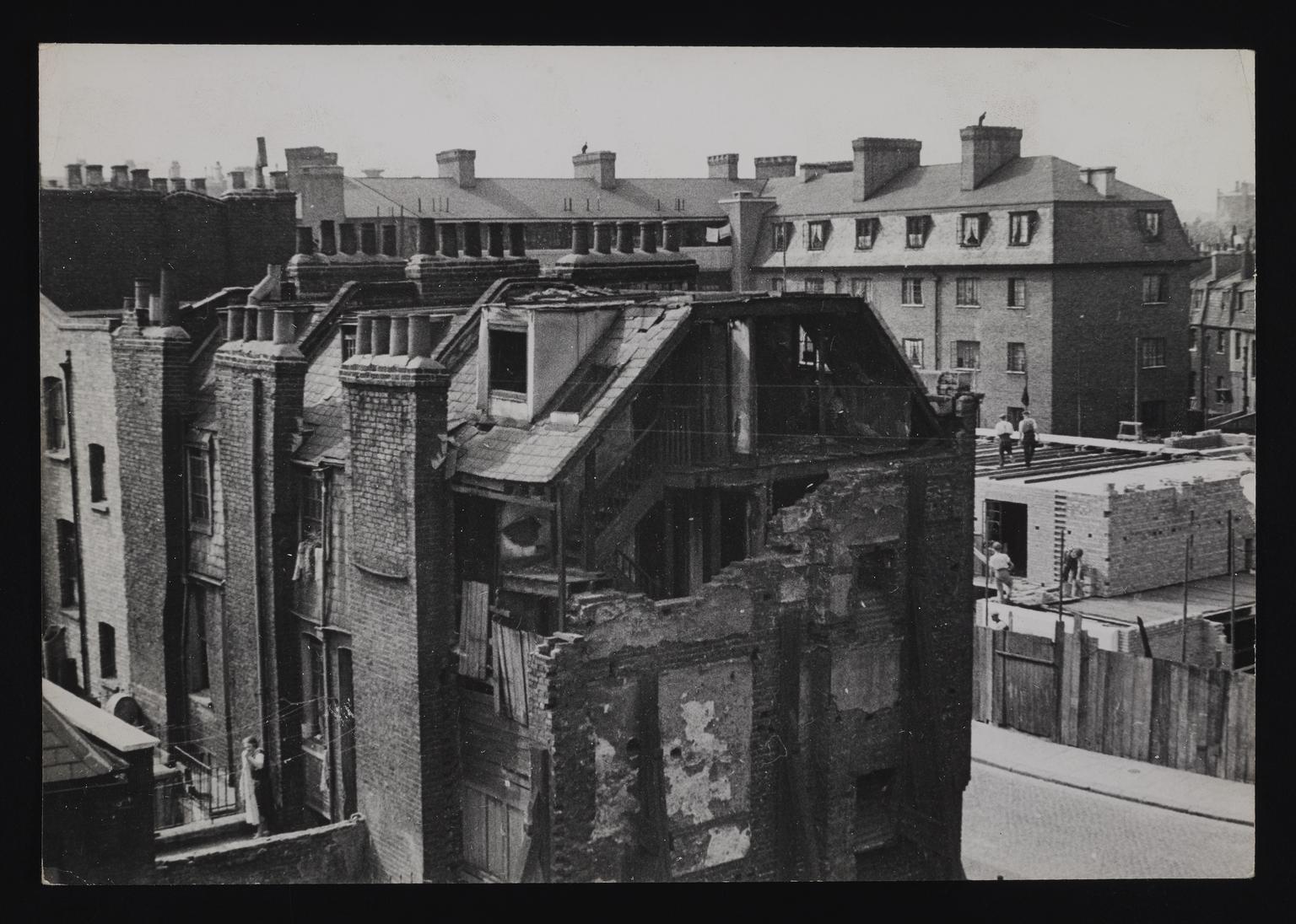A photographic print of Home & Housing, Pre War Only, Housing - Slums ...