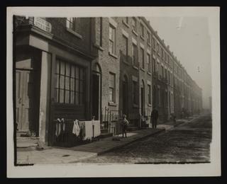 A photographic print of Home & Housing, Pre War Only, Housing - Slums ...