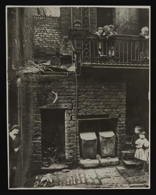 A photographic print of Home & Housing, Pre War Only, Housing - Slums ...