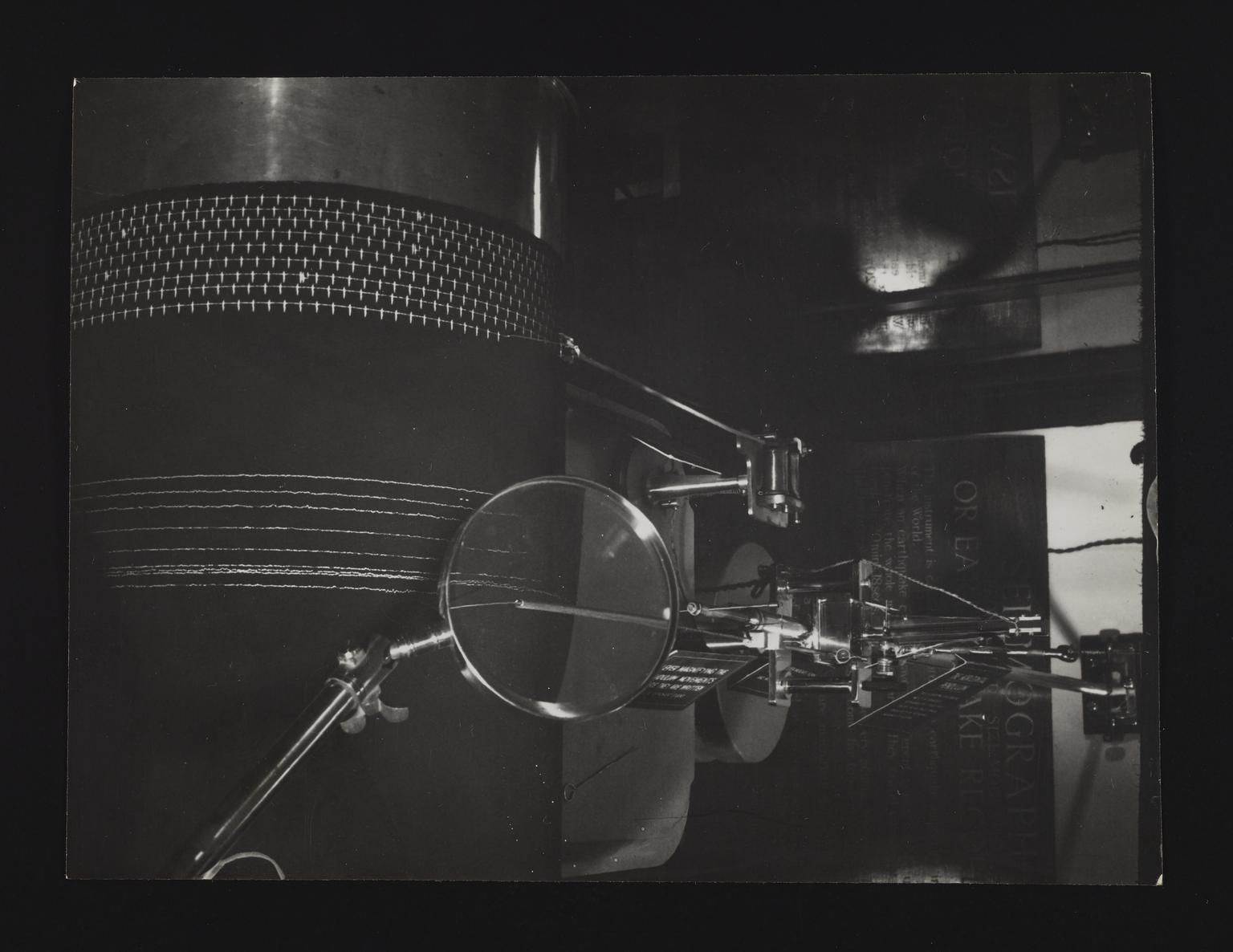 A photographic print of Earthquakes, Seismographs | Science Museum ...