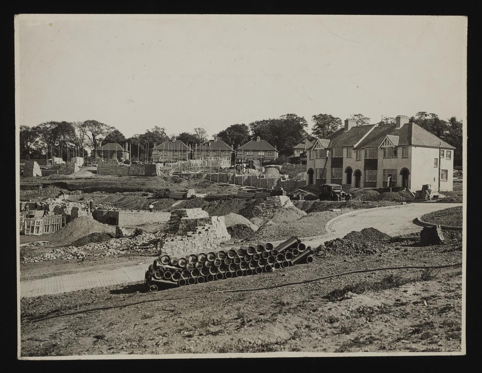 A photographic print of Home & Housing, Pre War Only, Housing - Houses ...