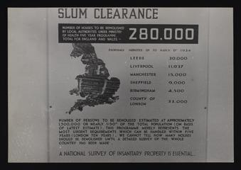 A photographic print of Home & Housing, Pre War Only, Housing - Slums ...