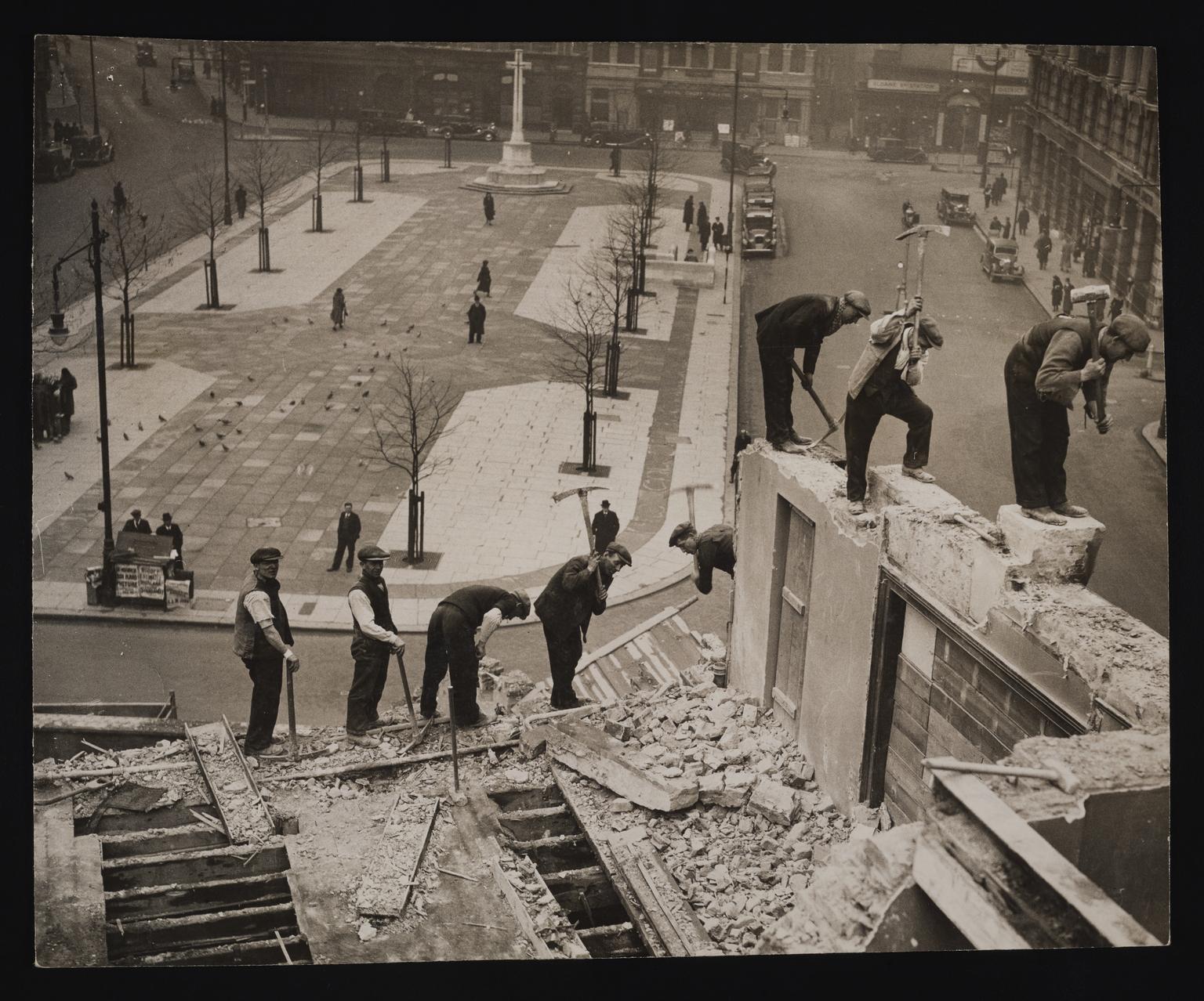 A photographic print of Home & Housing, Pre War Only, Housing - Slums ...