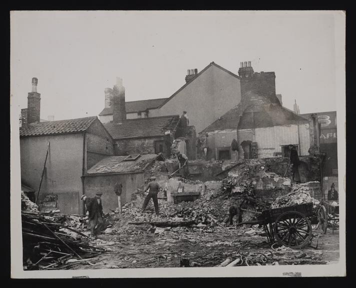 A photographic print of Home & Housing, Pre War Only, Housing - Slums ...