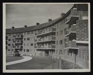 A photographic print of Home & Housing, Pre War Only, Housing - Flats ...