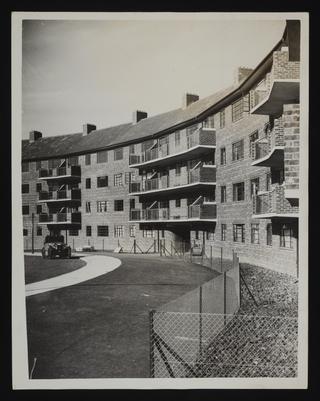 A photographic print of Home & Housing, Pre War Only, Housing - Flats ...