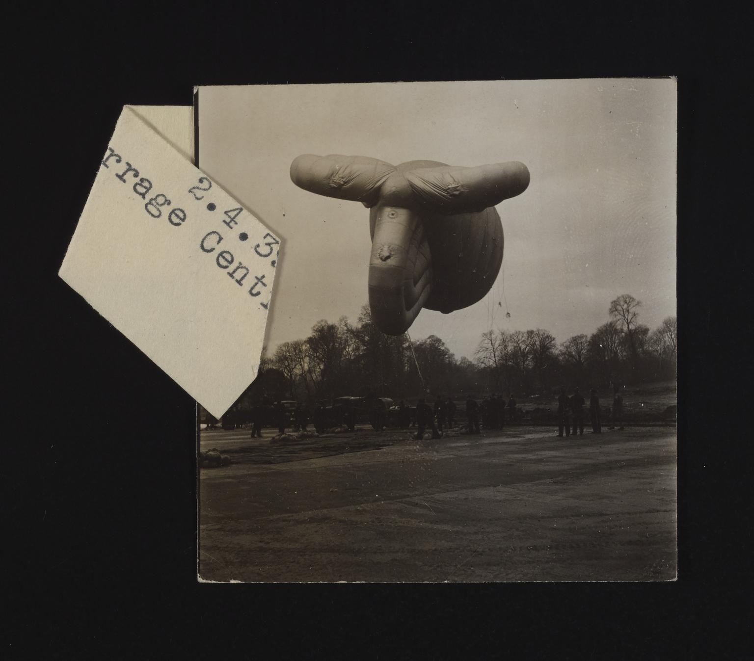 A photographic print of RAF, Balloon Barrage | Science Museum Group ...