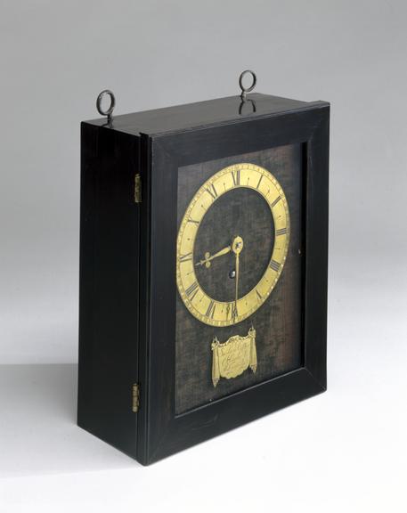 Early pendulum clock by Salomon Coster, c.1657. | Science Museum Group ...