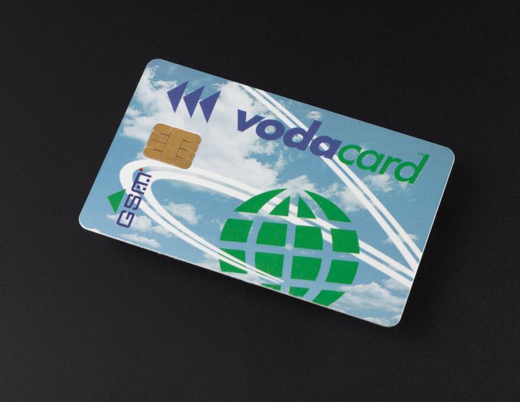 SIM card issued by Vodacom, 1994 | Science Museum Group Collection