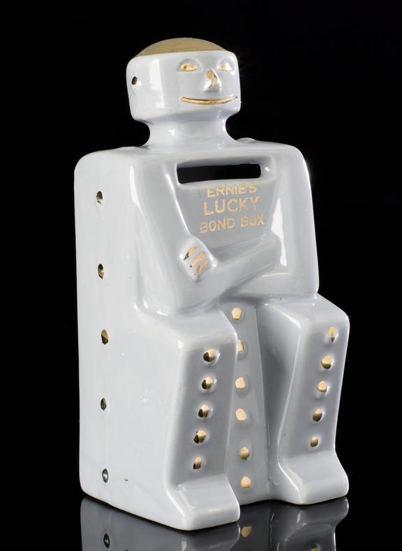 Ceramic Ernie money box | Science Museum Group Collection