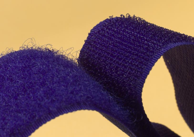 Sample of card showing different colours and sizes of Velcro | Science ...