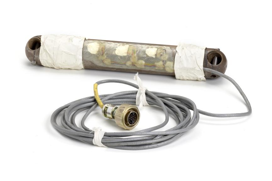 Upper legform impactor (No.3) used to simulate the upper leg of a ...