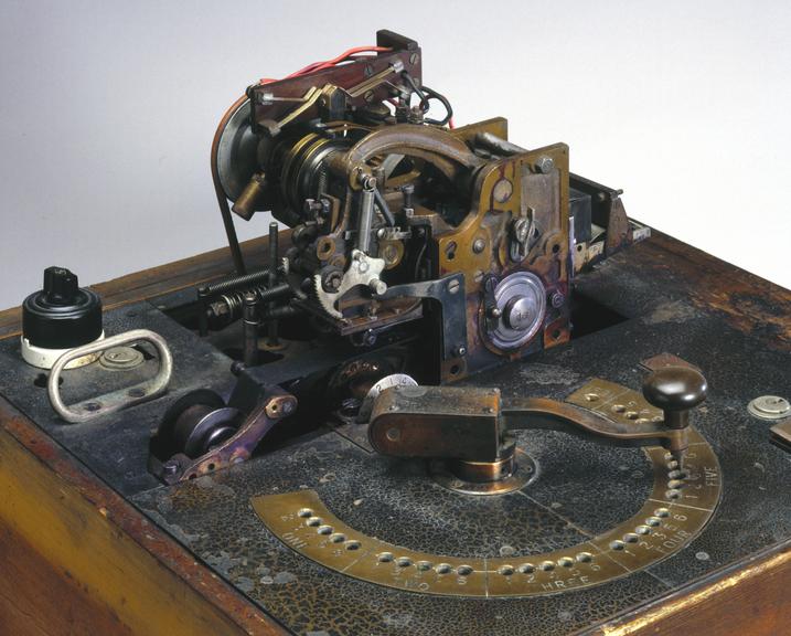 Julius Totalisator Equipment consisting of control room | Science ...