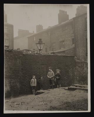 A photographic print of Home & Housing, Pre War Only, Housing - Slums ...