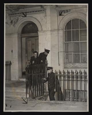 A photographic print of Housing, Post War, Post War Difficulties, Flats ...