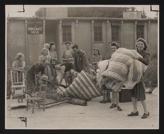 A photographic print of Housing, Post War, Early Post War Difficulties ...
