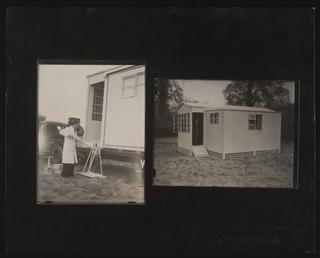 A photographic print of Housing, Post War, Early Post War Difficulties ...