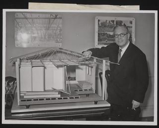 A photographic print of Housing, Post War, Early Post War Difficulties ...