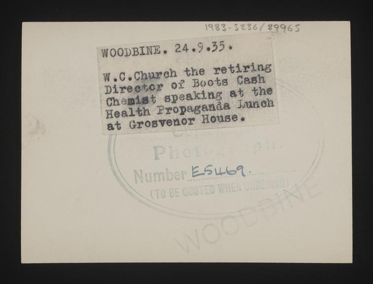 A photographic print of Health Propaganda | Science Museum Group Collection