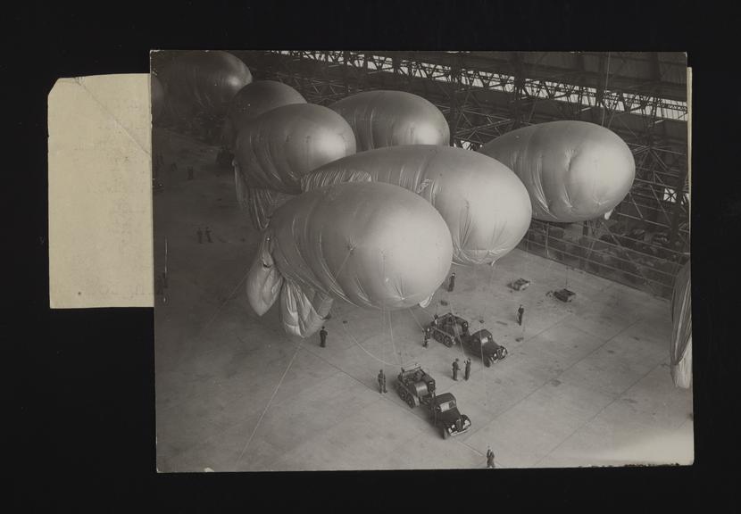 A photographic print of RAF, Balloon Barrage | Science Museum Group ...