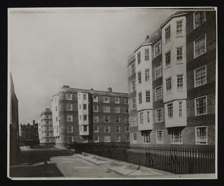 A photographic print of Home & Housing, Pre War Only, Housing - Flats ...