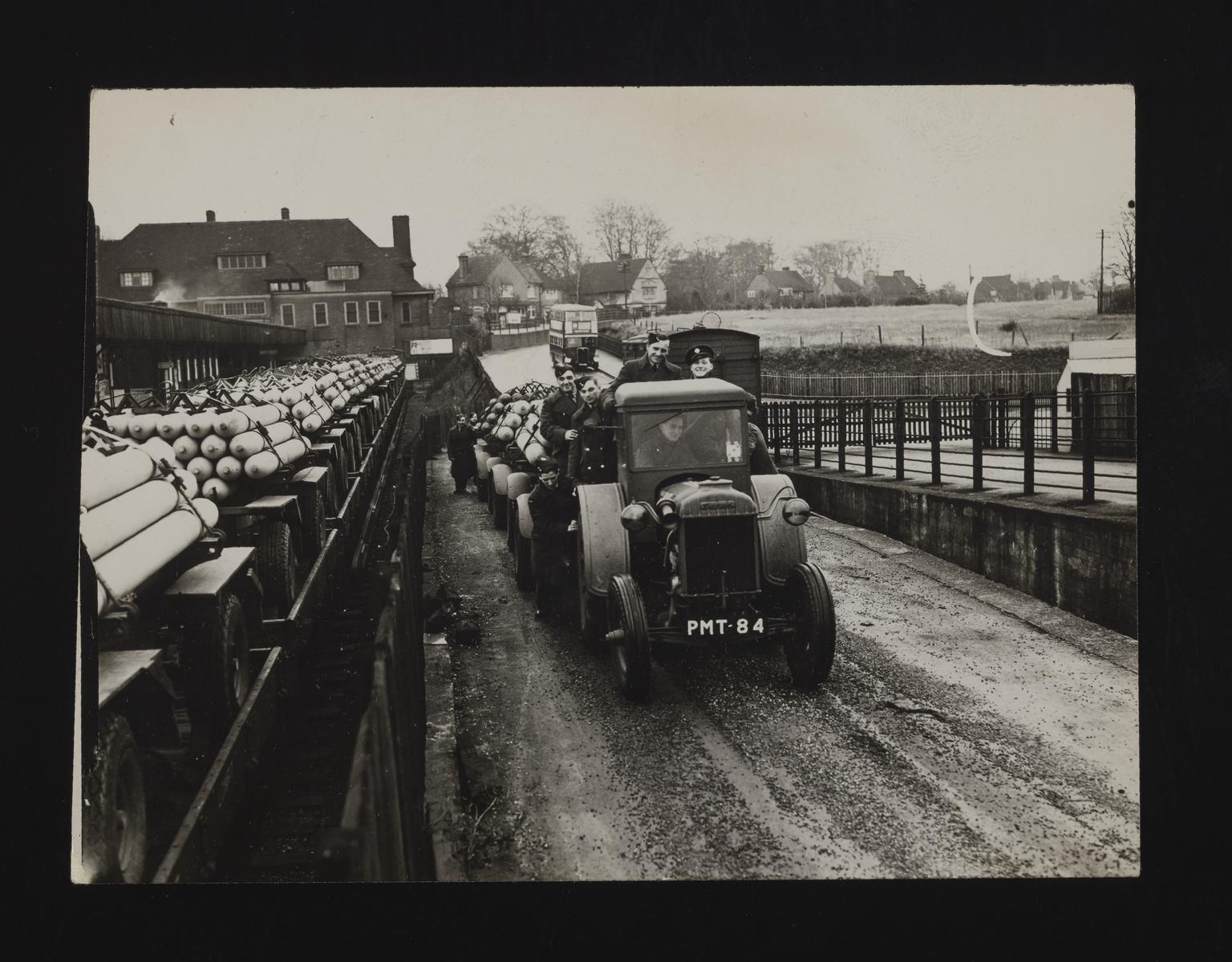 A photographic print of RAF, Balloon Barrage | Science Museum Group ...