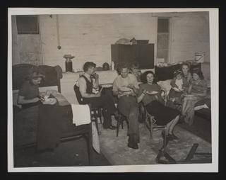 A photographic print of Housing, Post War, Early Post War Difficulties ...