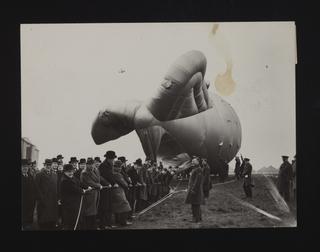 A photographic print of RAF, Balloon Barrage | Science Museum Group ...