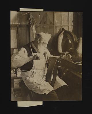 A photographic print of Industries, Saddle Making | Science Museum ...