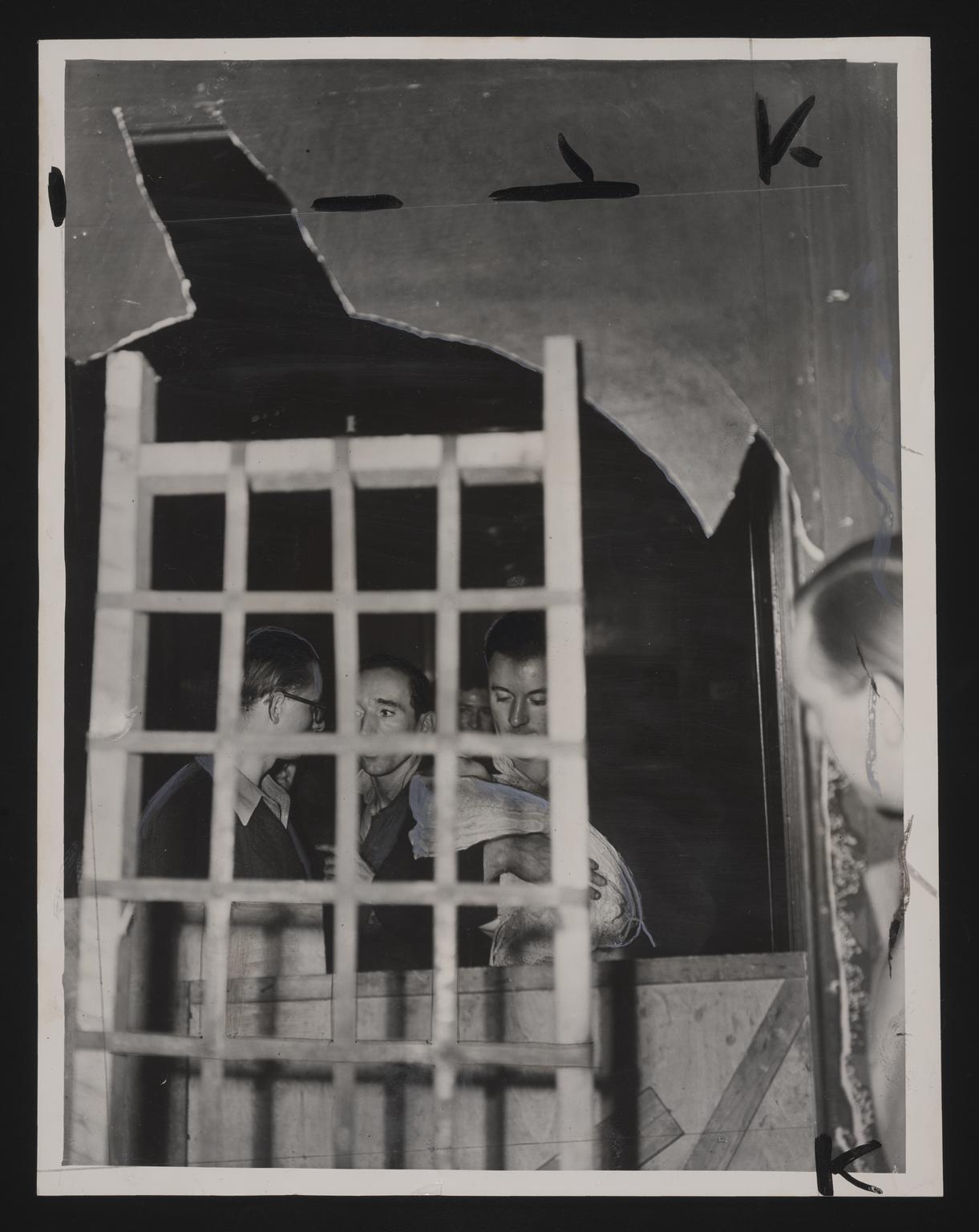 A photographic print of Housing, Post War, Post War Difficulties ...