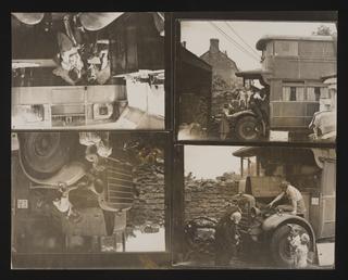 A photographic print of Housing, Post War, Post War Difficulties ...